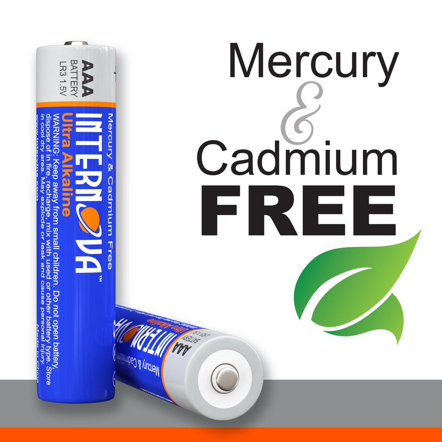 Internova Ultra High Performance Alkaline AAA Batteries 10 Pack - Intervine